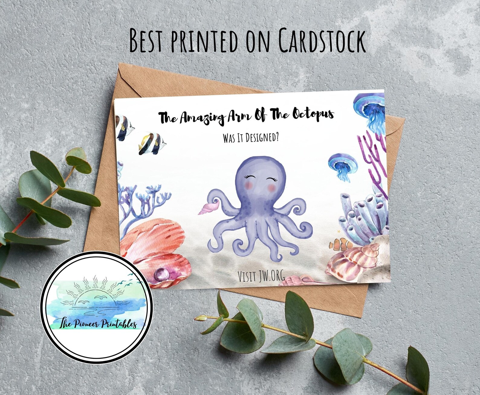 JW | Was It Designed | Card Bundle | Ministry Ideas | Card Holder - Etsy