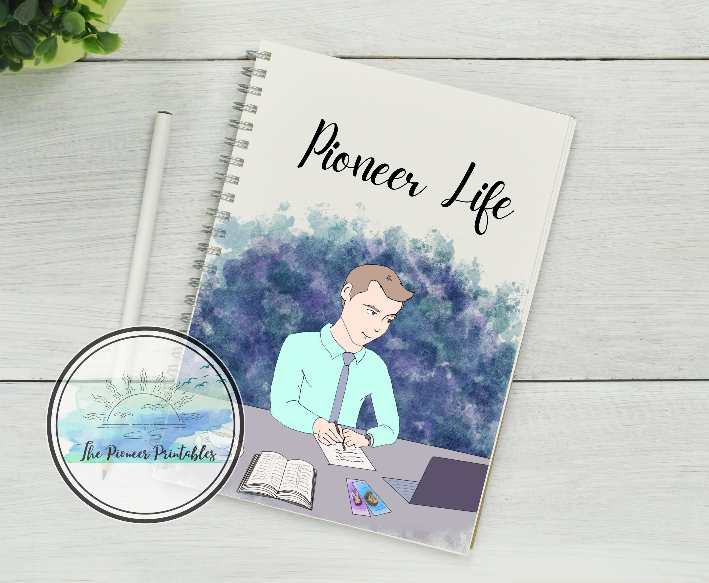 JW Clipart / Ilustración de predicación / Pionero / Escritura | Etsy México