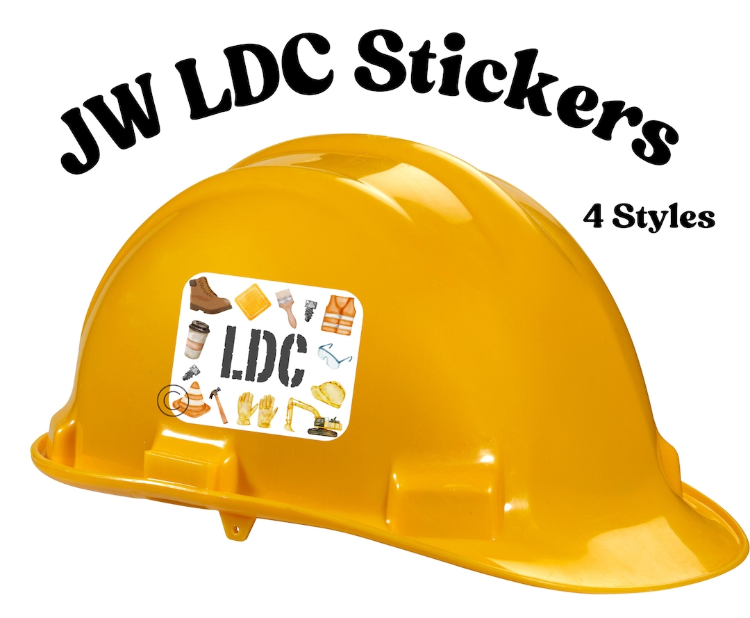 JW LDC Stickers Vinyl Laminated Waterproof Jehovah's Witnesses Gifts ...