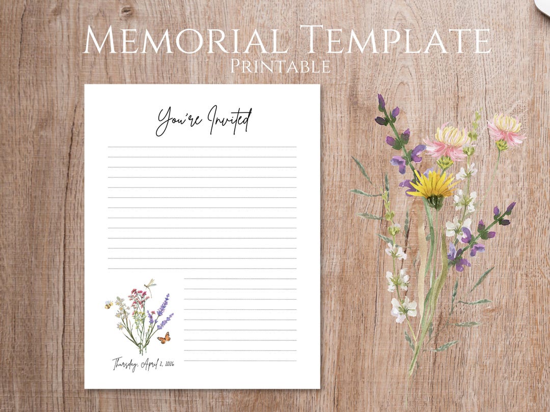 2026 Memorial Letterhead Template | Jehovah's Witnesses | Letter ...