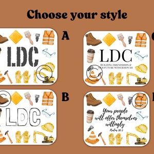 JW LDC Stickers Vinyl Laminated Waterproof Jehovah's Witnesses Gifts ...