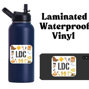 JW LDC Stickers Vinyl Laminated Waterproof Jehovah's Witnesses Gifts ...