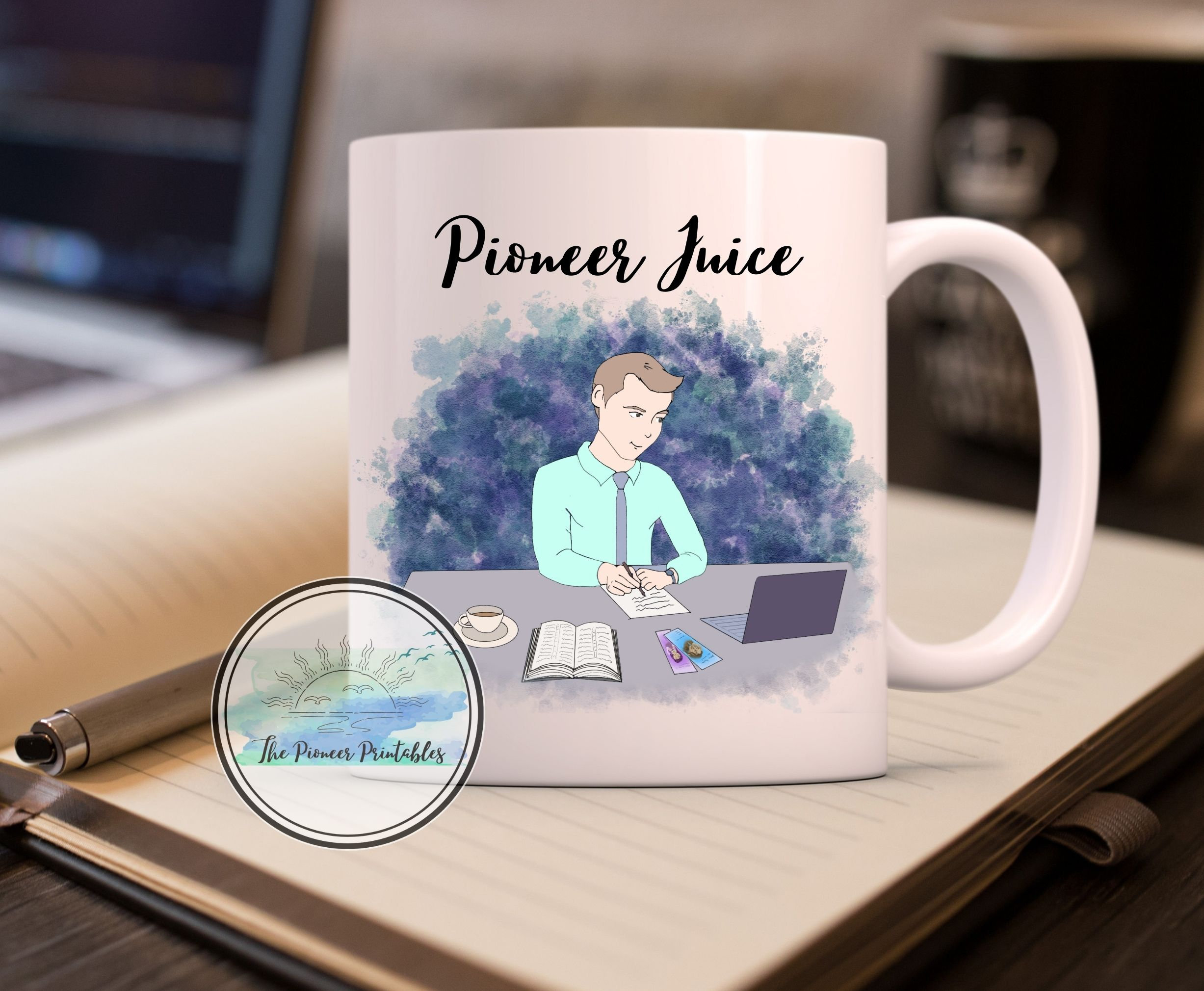 JW Clipart / Ilustración de predicación / Pionero / Escritura | Etsy México