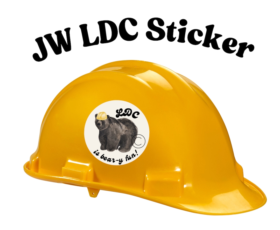 JW LDC Sticker | Vinyl Laminated Waterproof | Jehovah's Witnesses ...