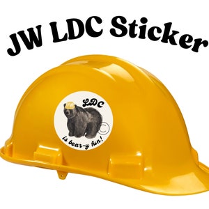 JW LDC Sticker | Vinyl Laminated Waterproof | Jehovah's Witnesses ...
