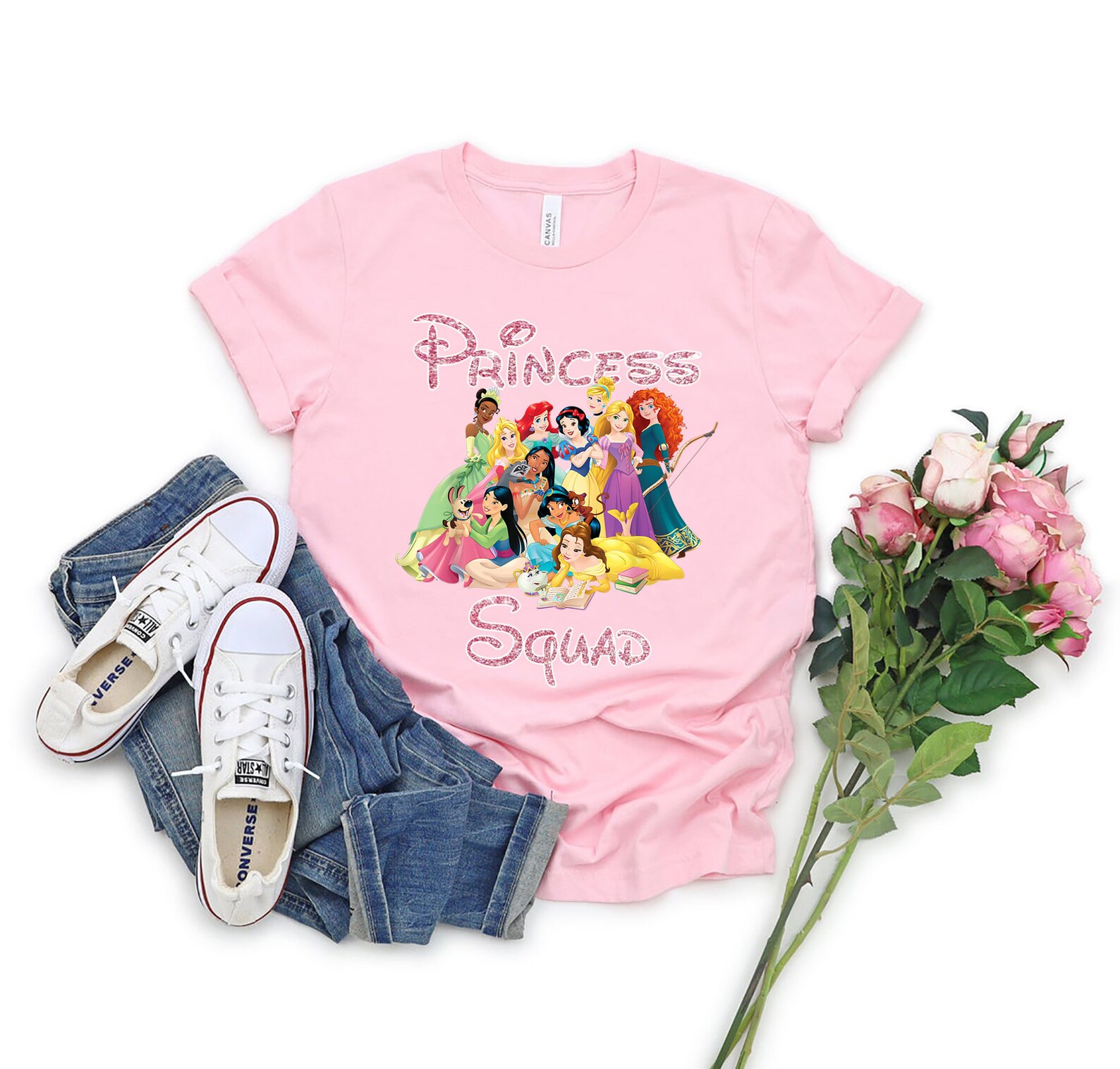 Princess Squad Shirt Princess Shirt Squad Goals Princess Etsy