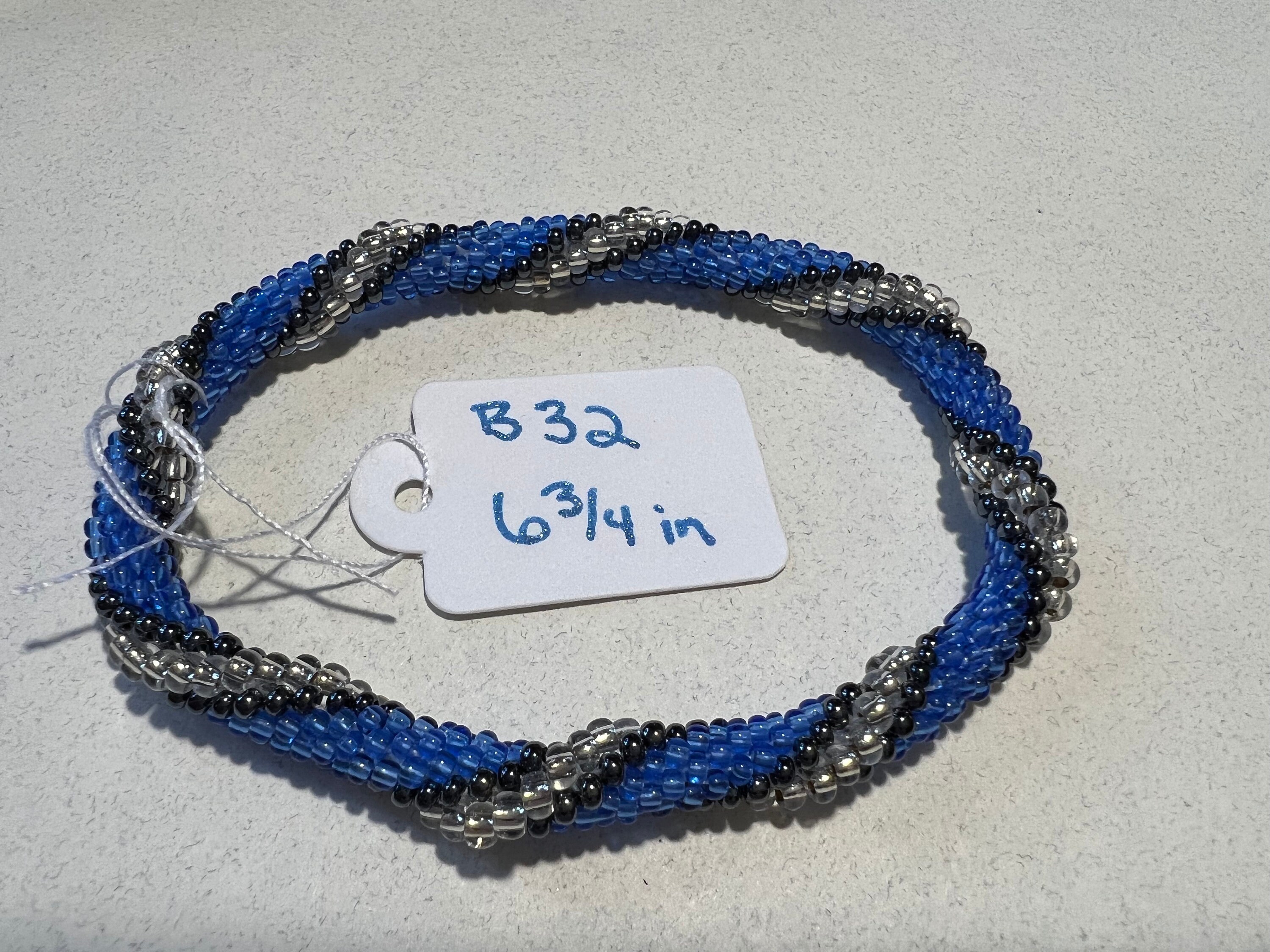 Handmade Beaded Crochet Bracelet - Etsy