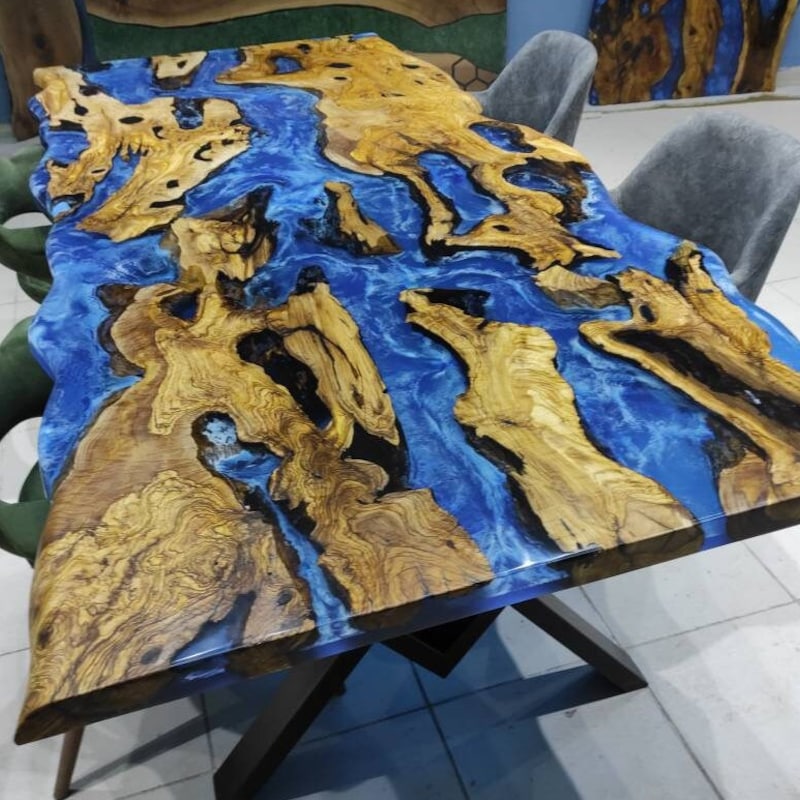 Epoxy River Table - Etsy