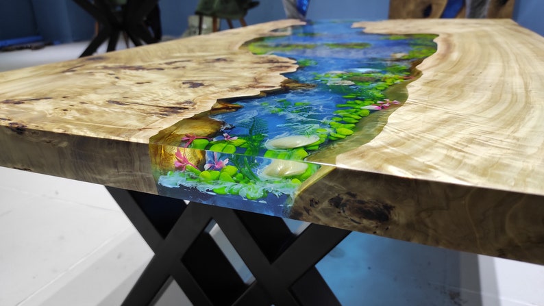 Epoxy Resin Tableepoxy Resin Dining Table Epoxy Table Resin - Etsy