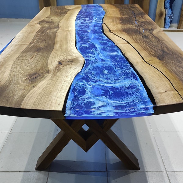 Resin Ocean Table - Etsy