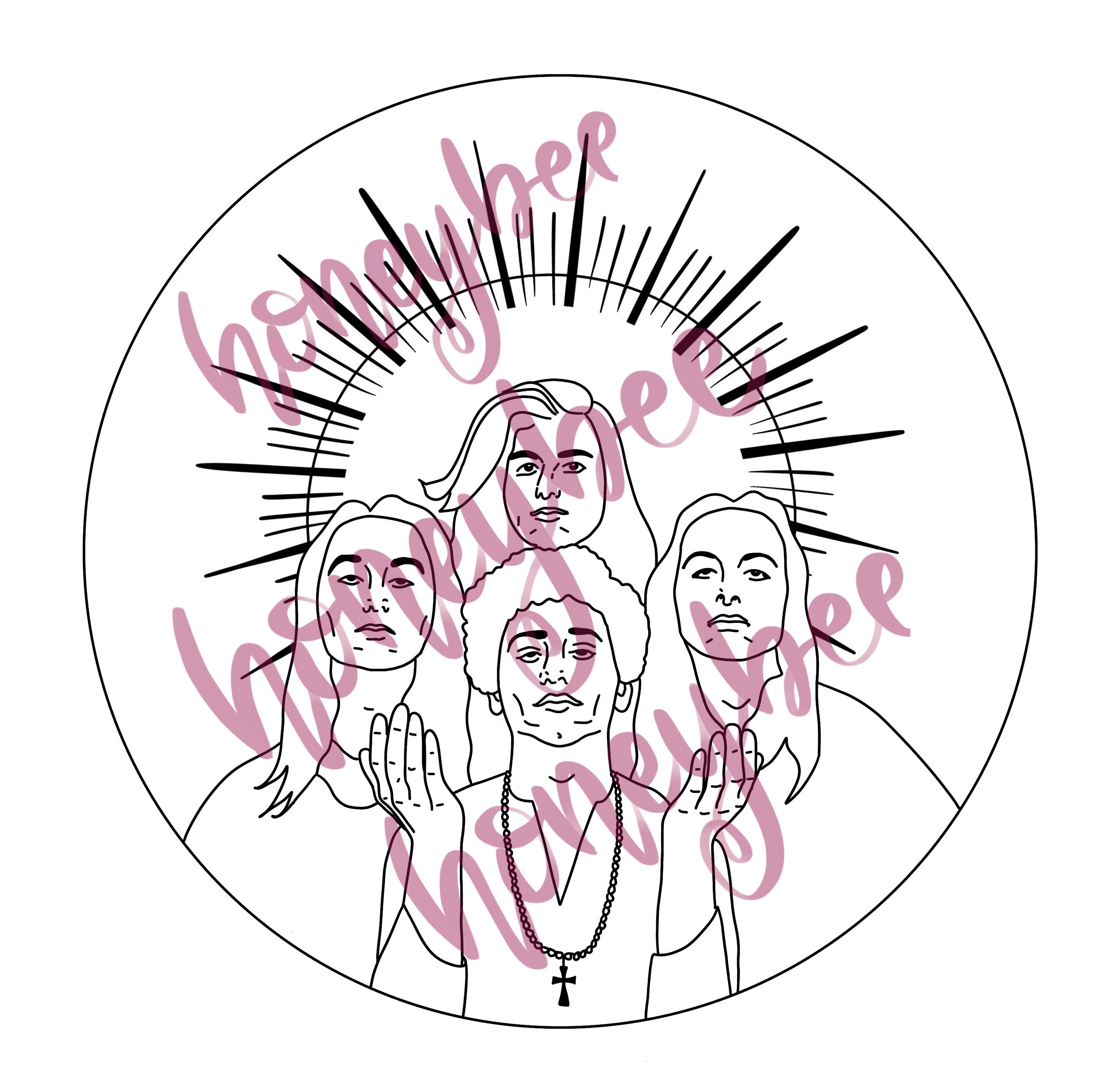 Greta Van Fleet Saints Holy Hippie Coven Witches Witchy Priests ...