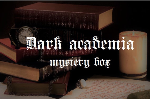 Dark Academia Mystery Box Light Academia Surprise Jewelry - Etsy