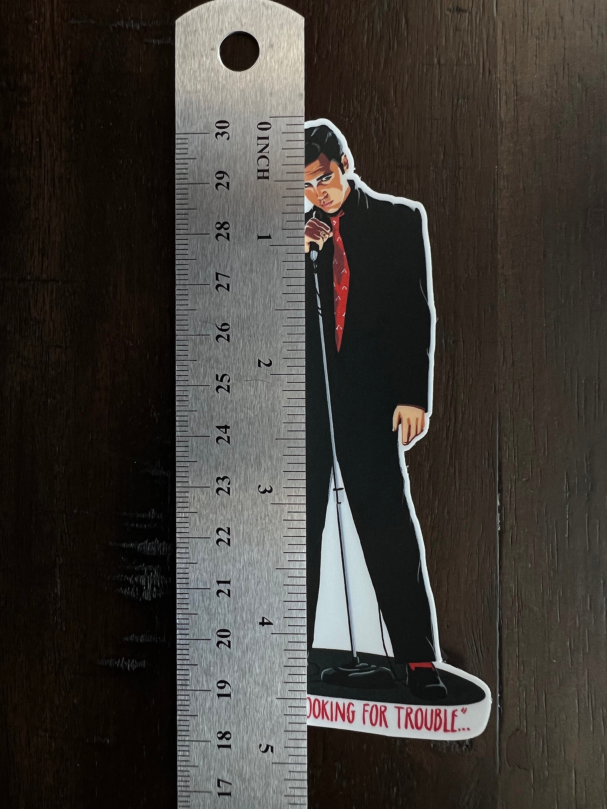 Austin Butler Elvis trouble Sticker - Etsy Denmark