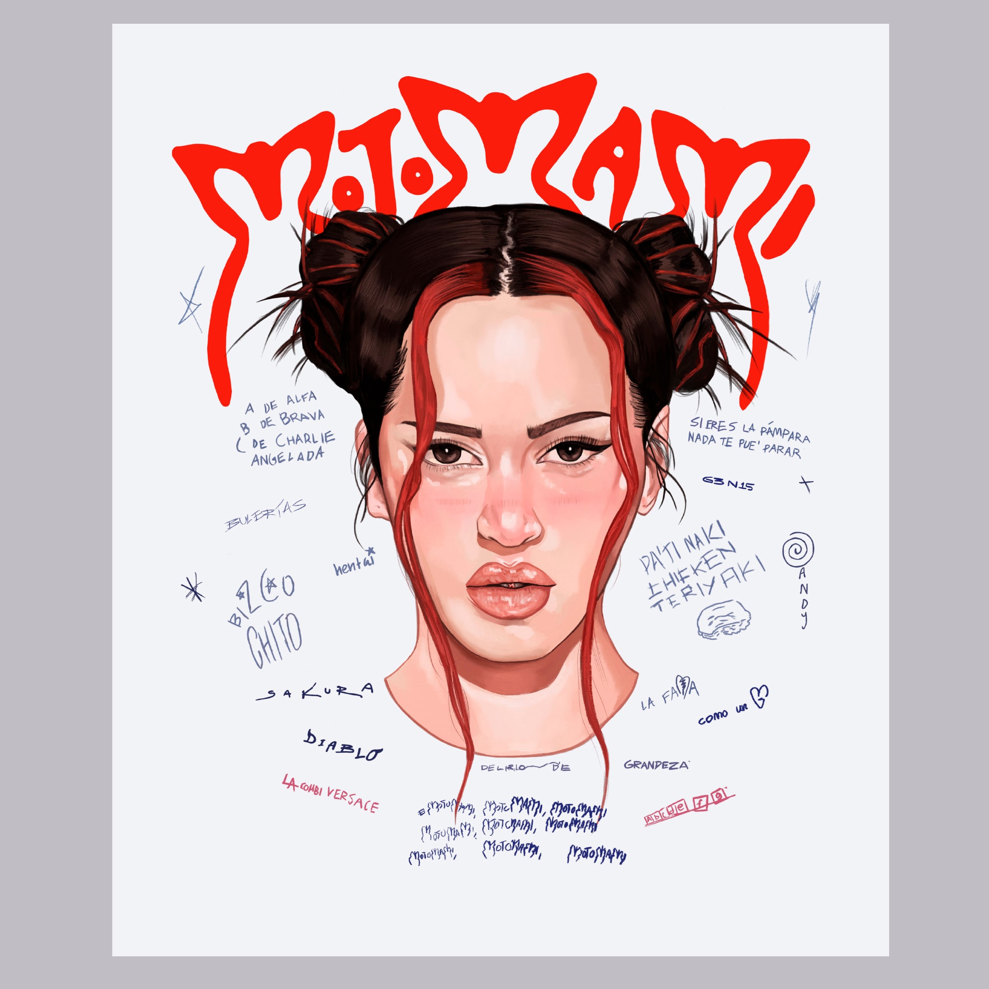 Motomami Poster Etsy New Zealand