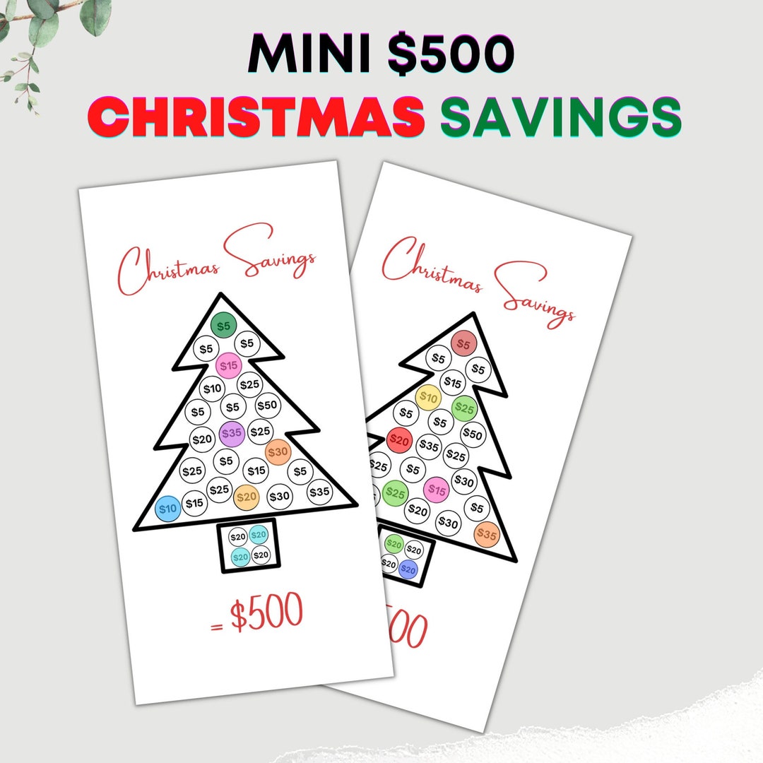 Mini Christmas Savings, Money Challenge, Christmas Funds, Christmas ...