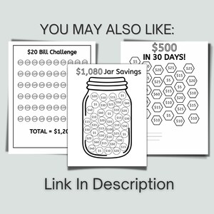 40 Dollar Bill Challenge Printable Money Saving Challenge - Etsy Canada