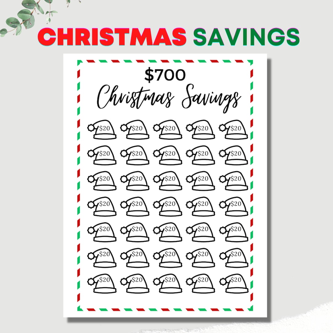 Christmas Savings, Christmas Tracker, Budget Binders, Money Savings ...