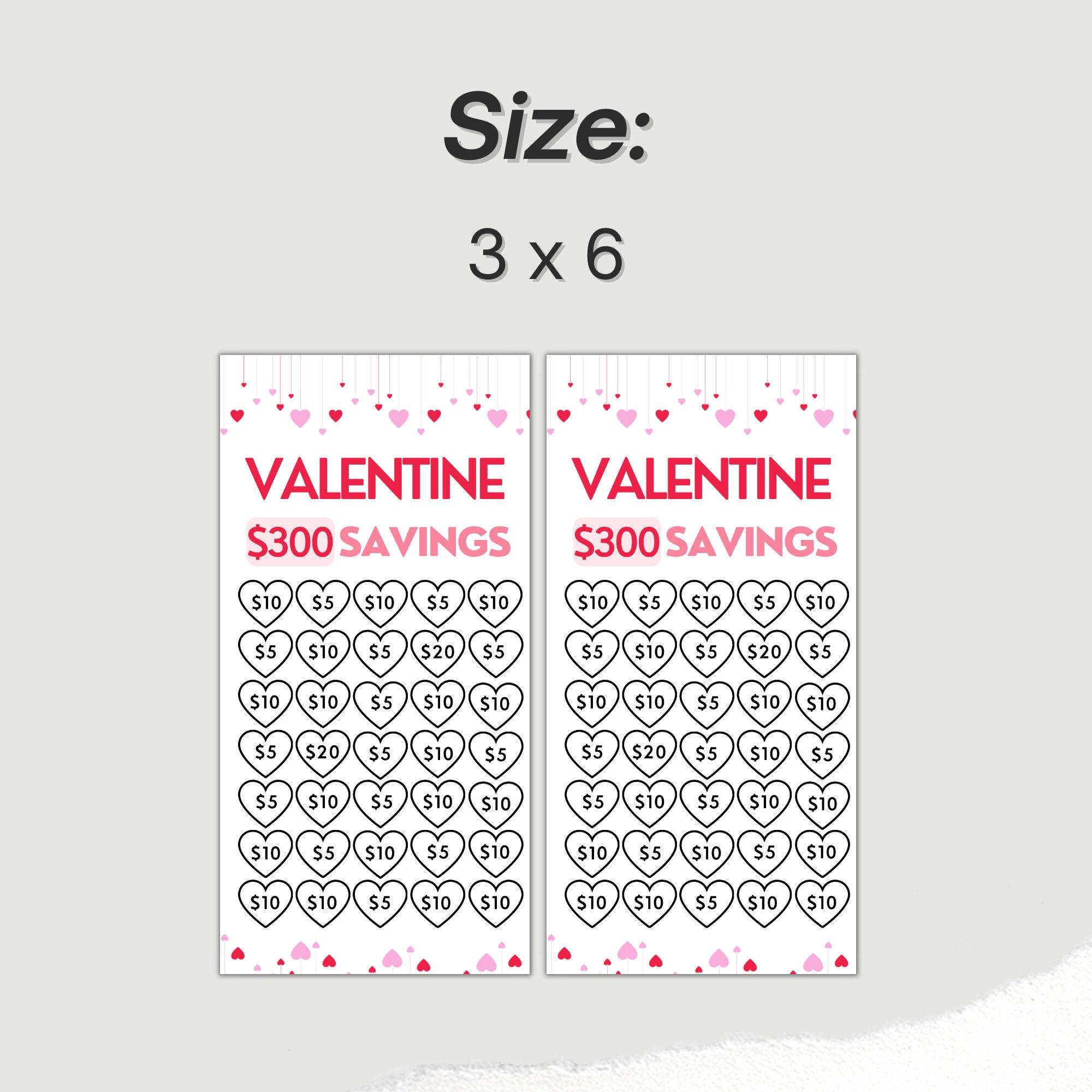 Mini Valentine Savings Challenge, February Savings, Savings Challenge ...