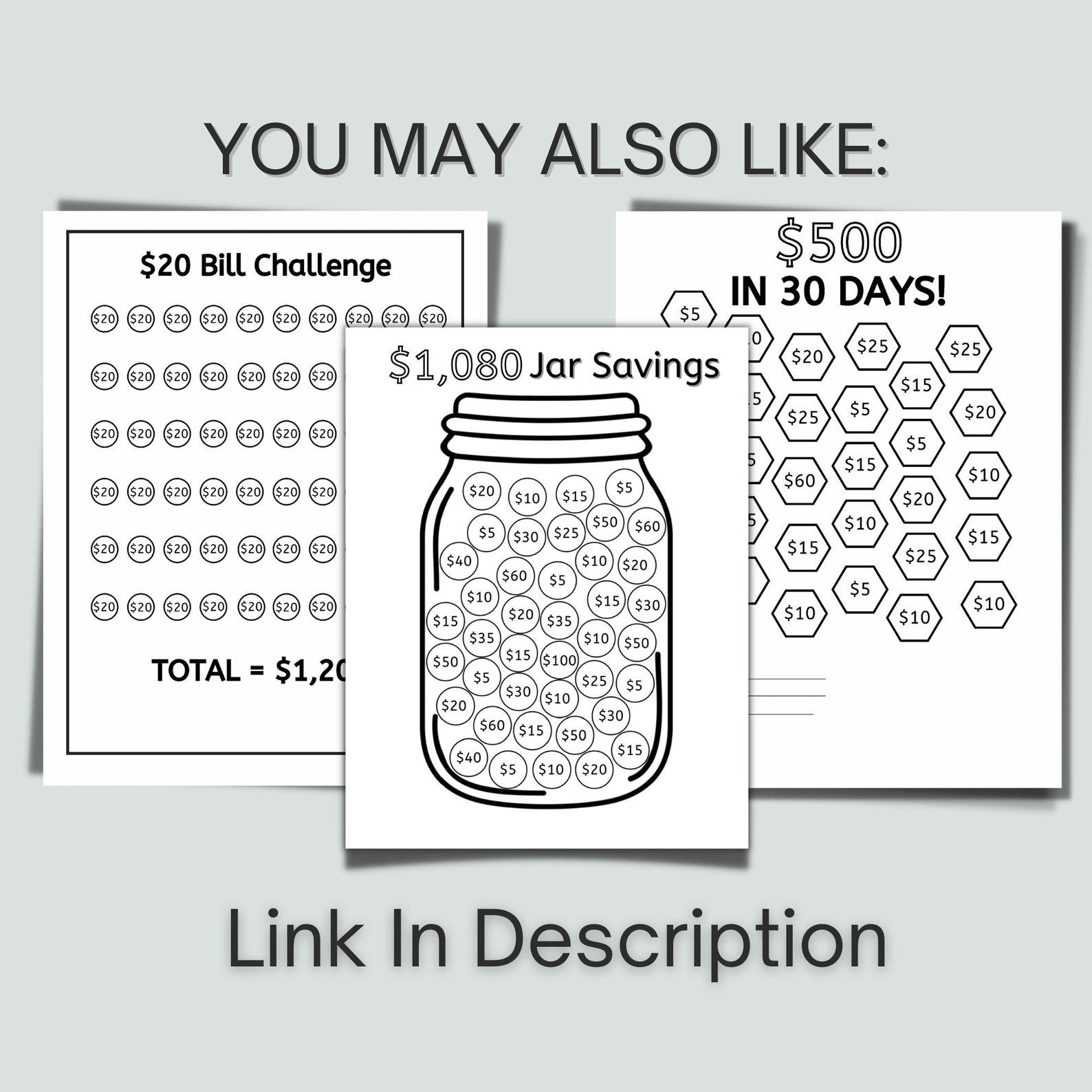Birthday Savings Fund Tracker Printable Savings Tracker | Etsy
