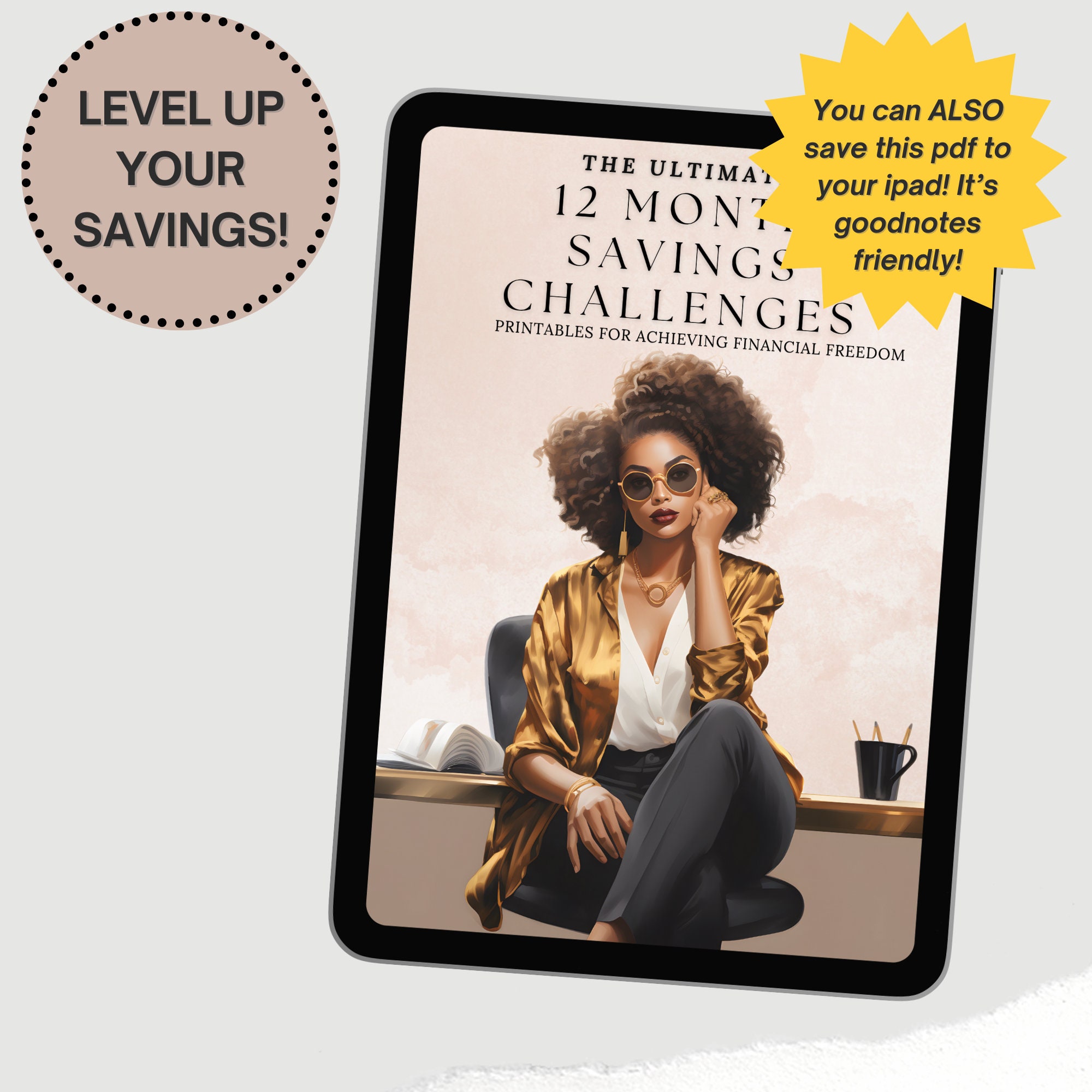 12 Month Savings Challenge, Black Girl Savings, Travel Savings, Savings ...