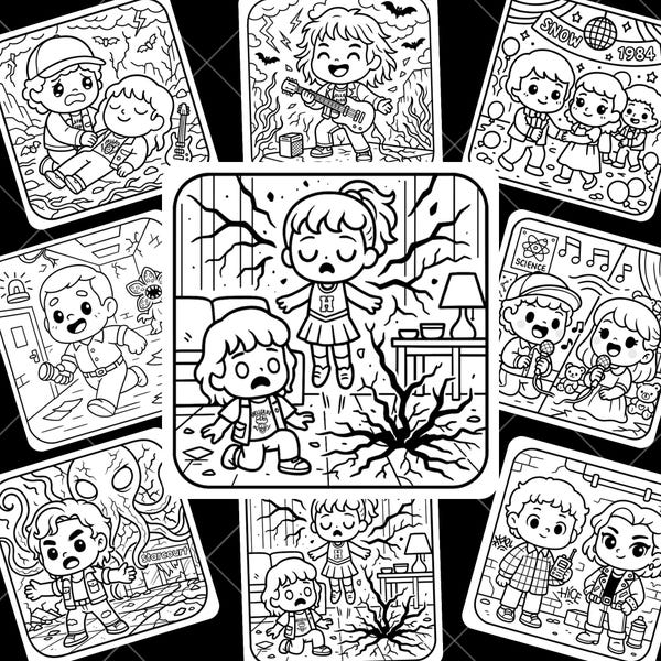 Strangers Things Chibi - Etsy