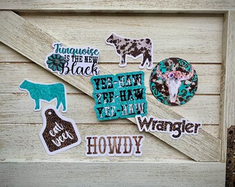 Western Sticker | Etsy