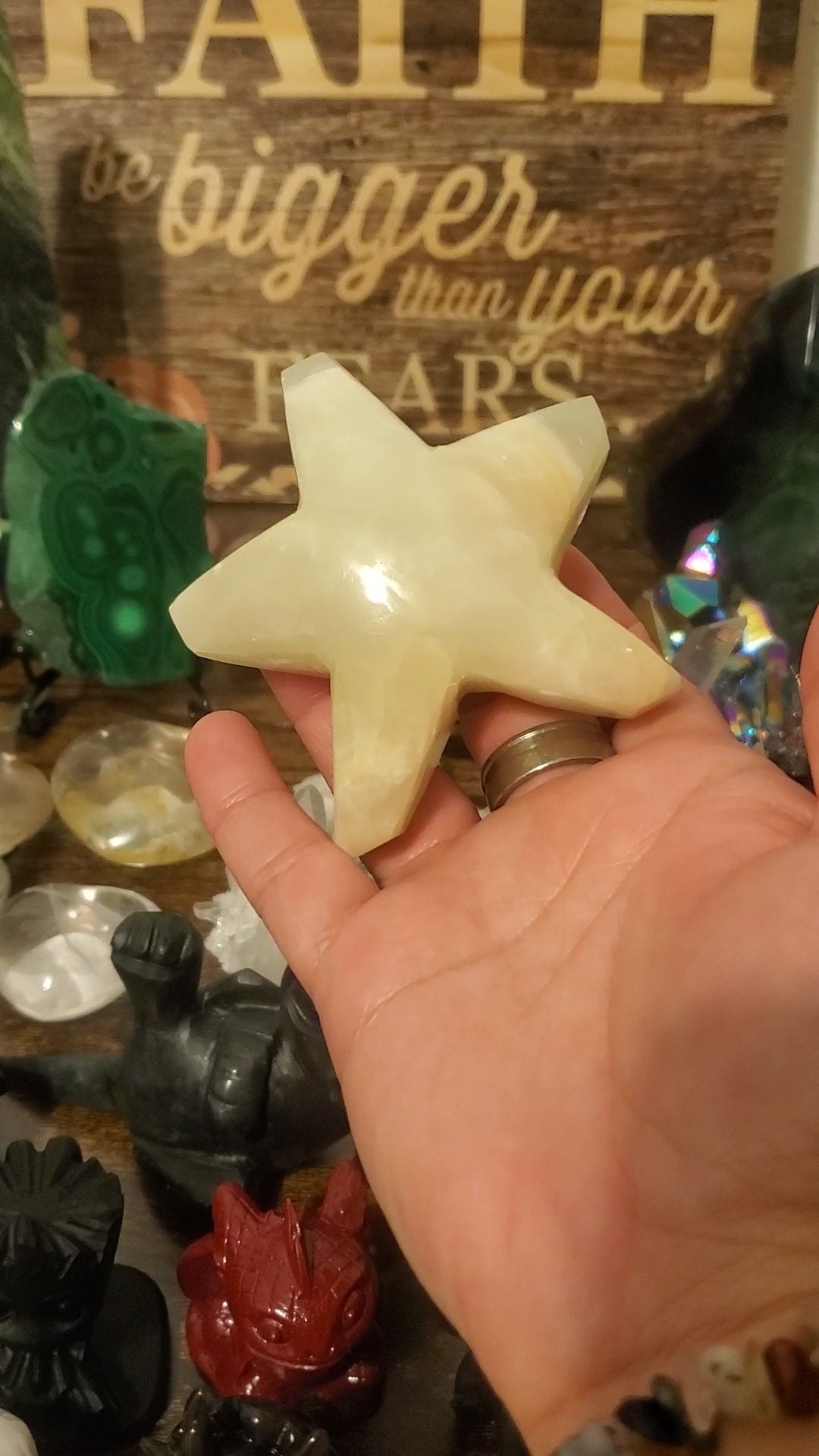 Jade Stars / Jade Starfish Crystal/jade Crystal/crystal Shop - Etsy