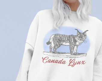 Lynx Sweatshirt - Etsy