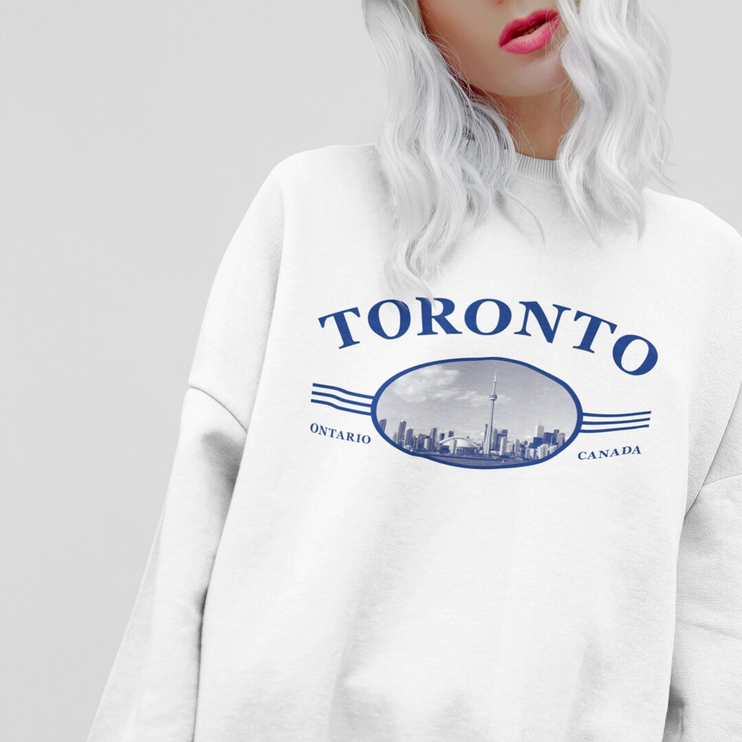 Toronto Sweatshirt, Vintage Style Design, Toronto Canada Crewneck ...
