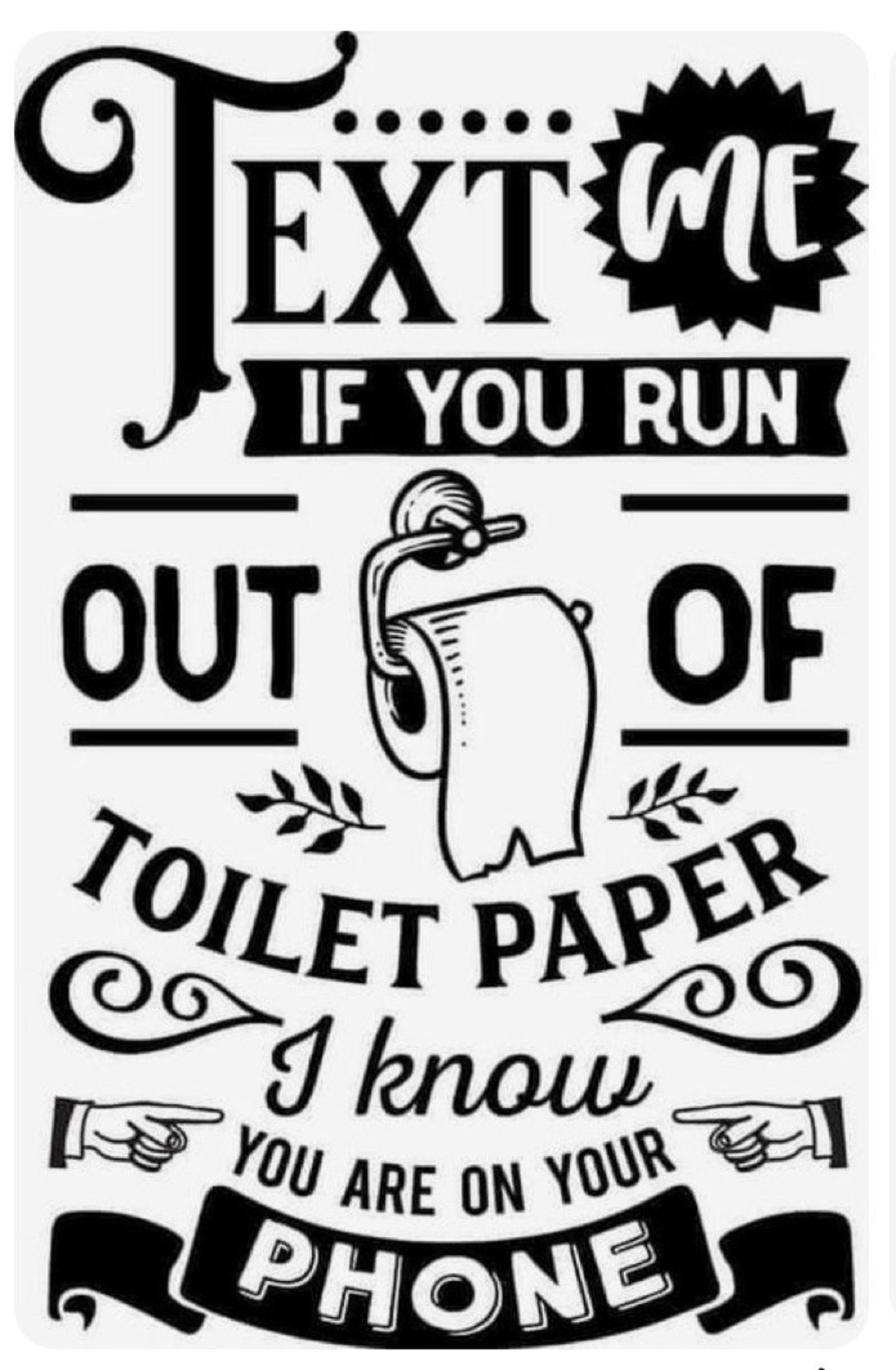 Bathroom Sign Svg File Svg Png Bathroom Humour Funny Washroom Sign Digital File Clip Art Etsy