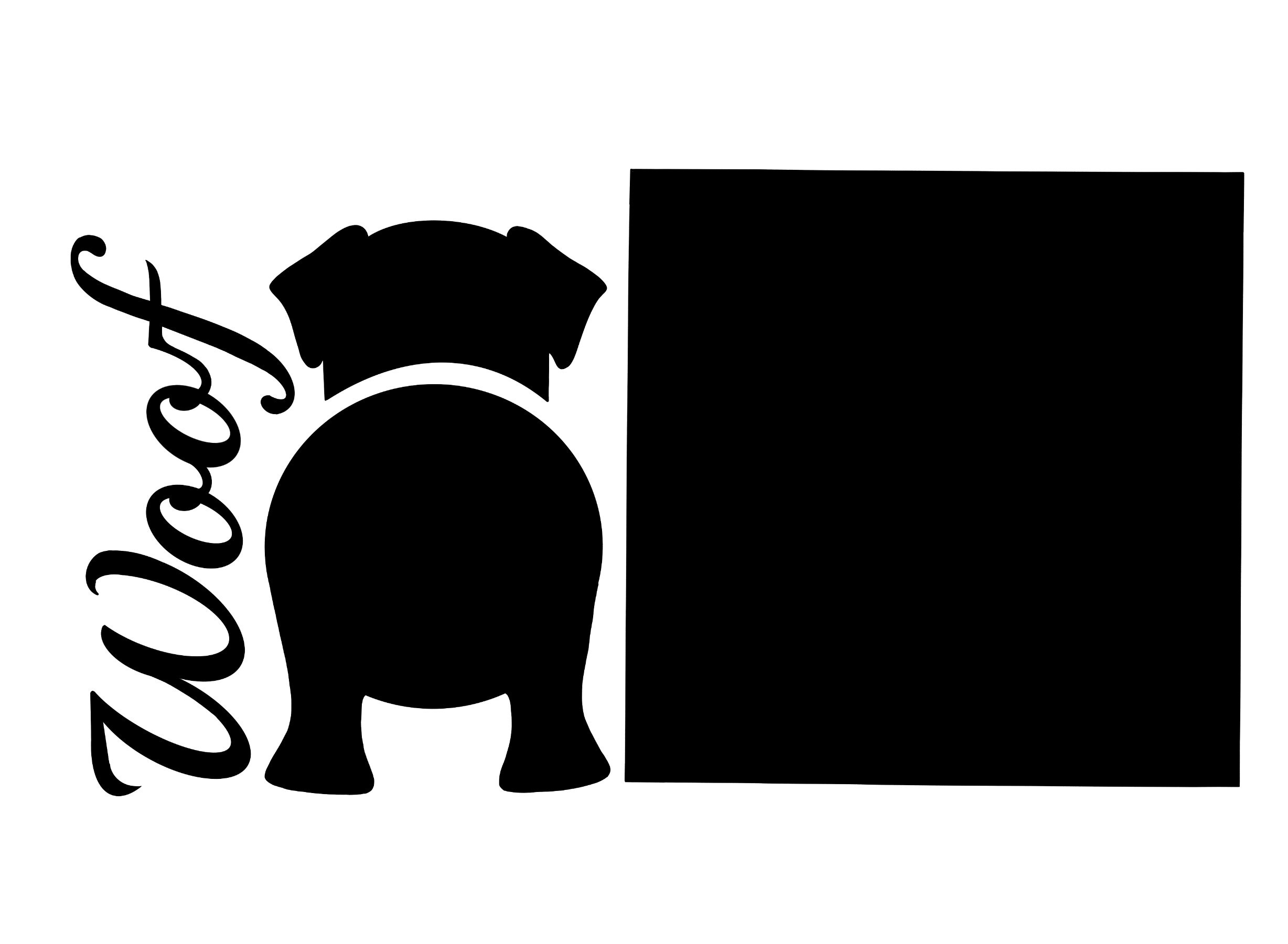 Dog Leash Sign SVG FILE for Laser Printer - Etsy