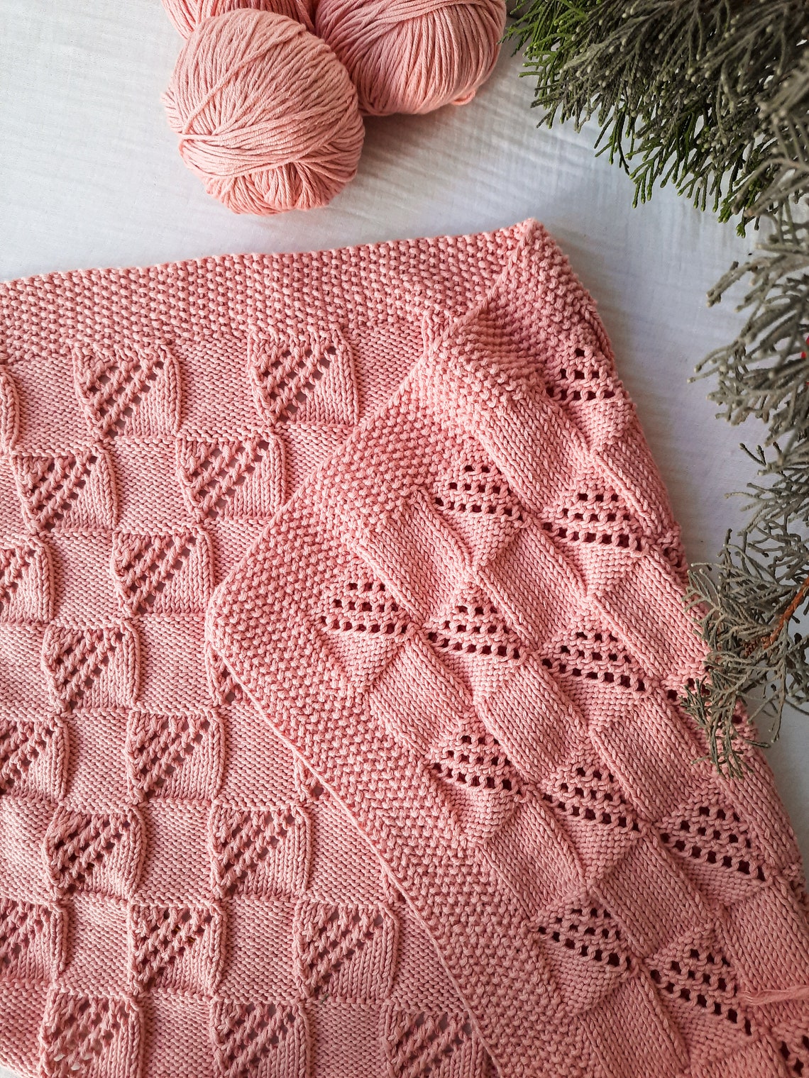 Knitting Pattern Baby Blanket Throw PDF Instant Download - Etsy