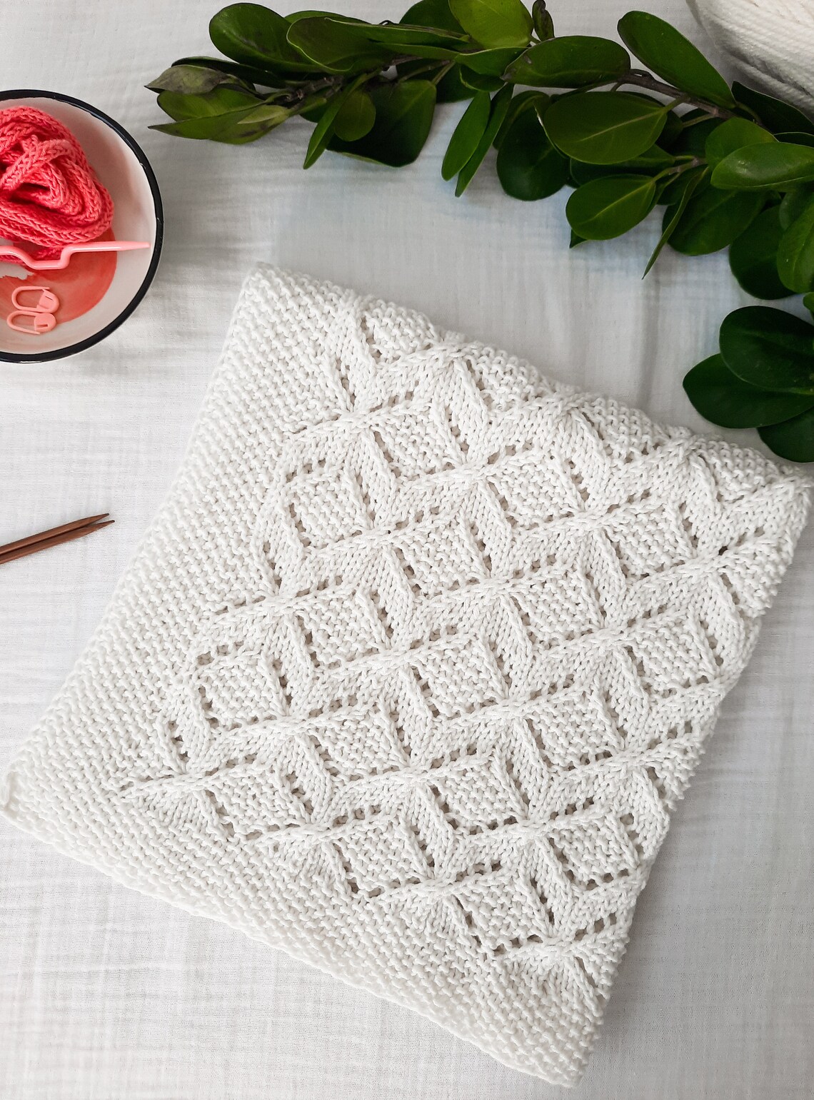 Knitting Pattern, Baby Blanket, Throw, PDF, Instant Download, Baby ...