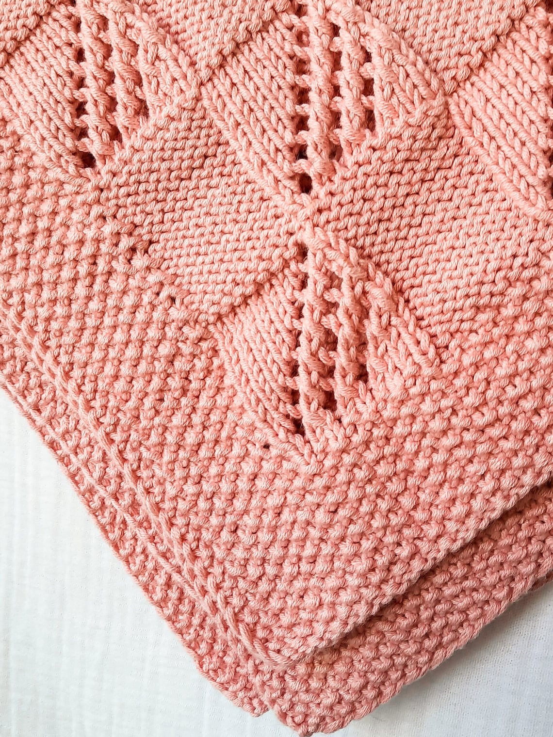 Knitting Pattern Baby Blanket Throw PDF Instant Download - Etsy