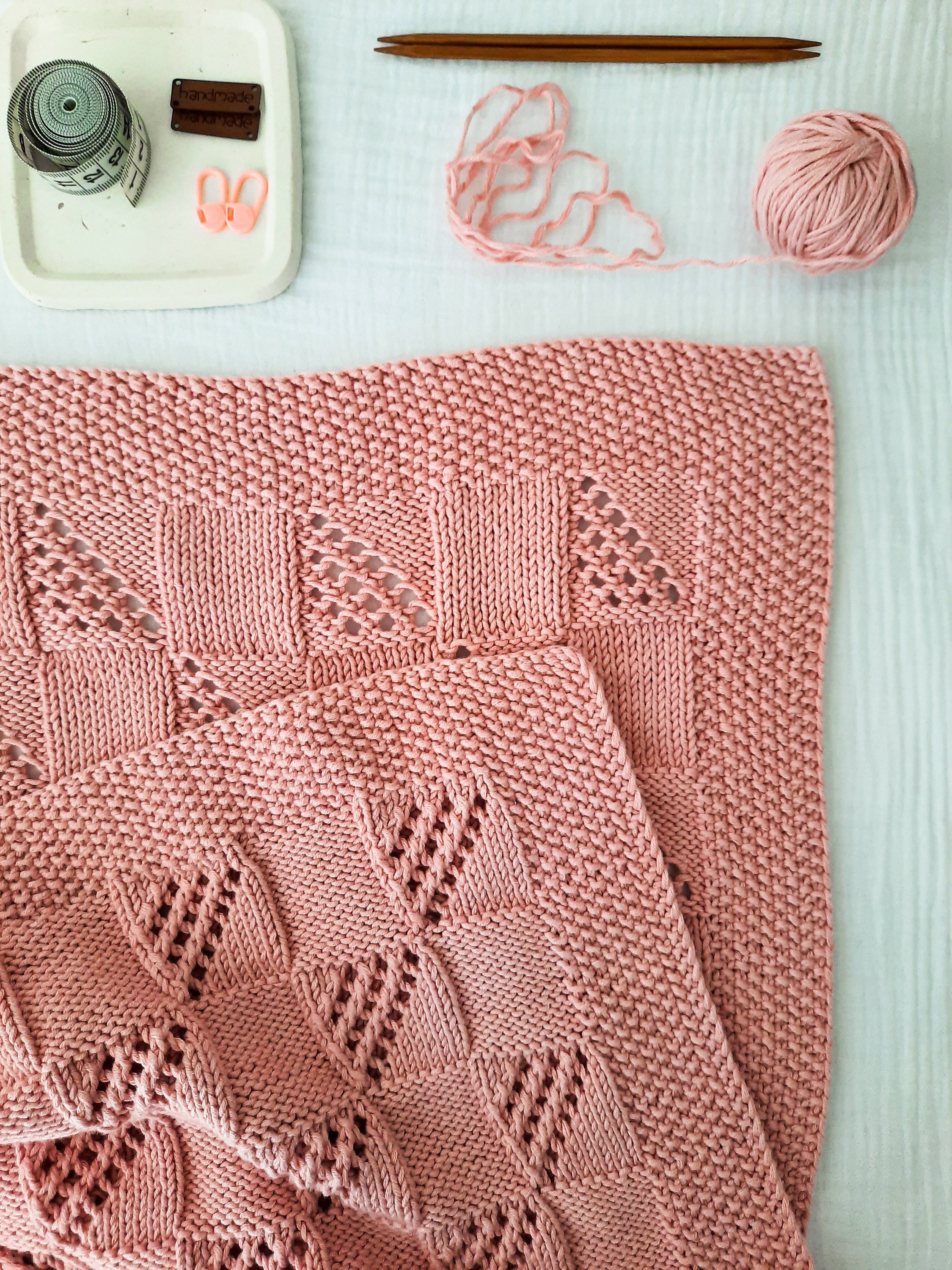 Knitting Pattern, Baby Blanket, Throw, PDF, Instant Download, Baby ...