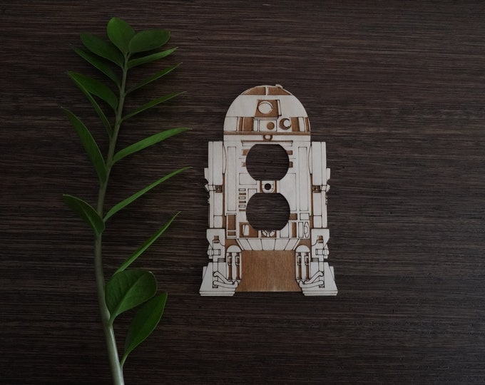 R2D2 Power Outlet Plate Cover | Star Wars Nursery Room Decor | Droid ...