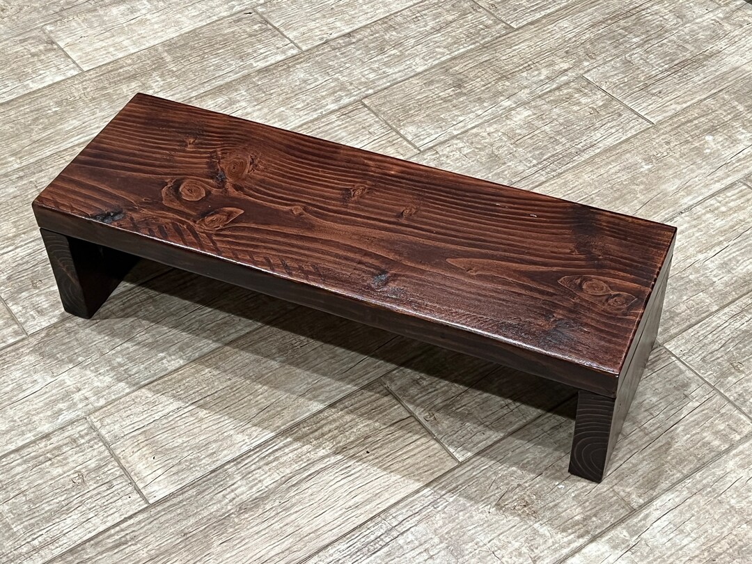 Wood Step Stool, Adult Step Stool, Kitchen Step Stool, Bedside Stool ...