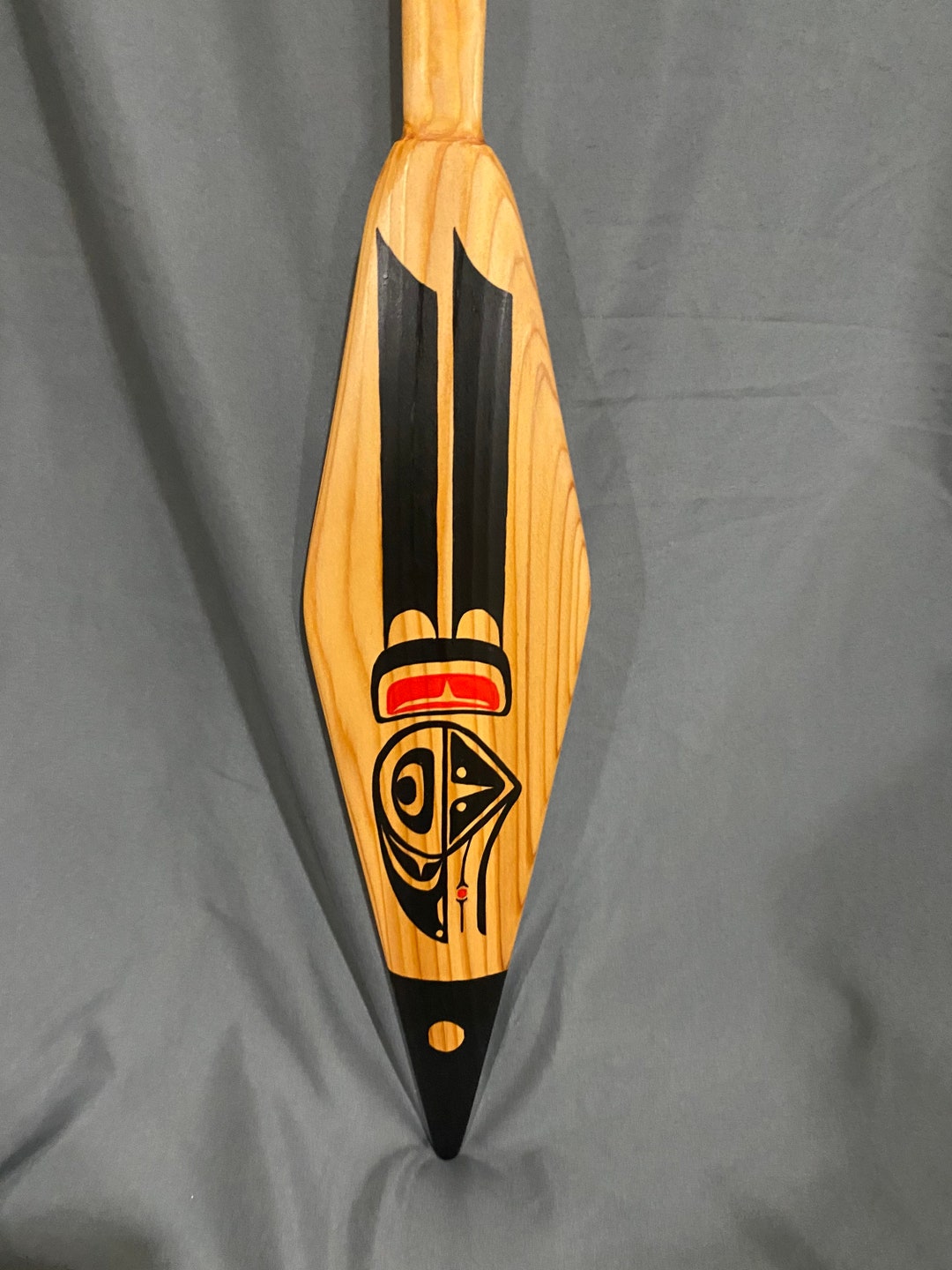 Cedar Carved Paddle - Etsy