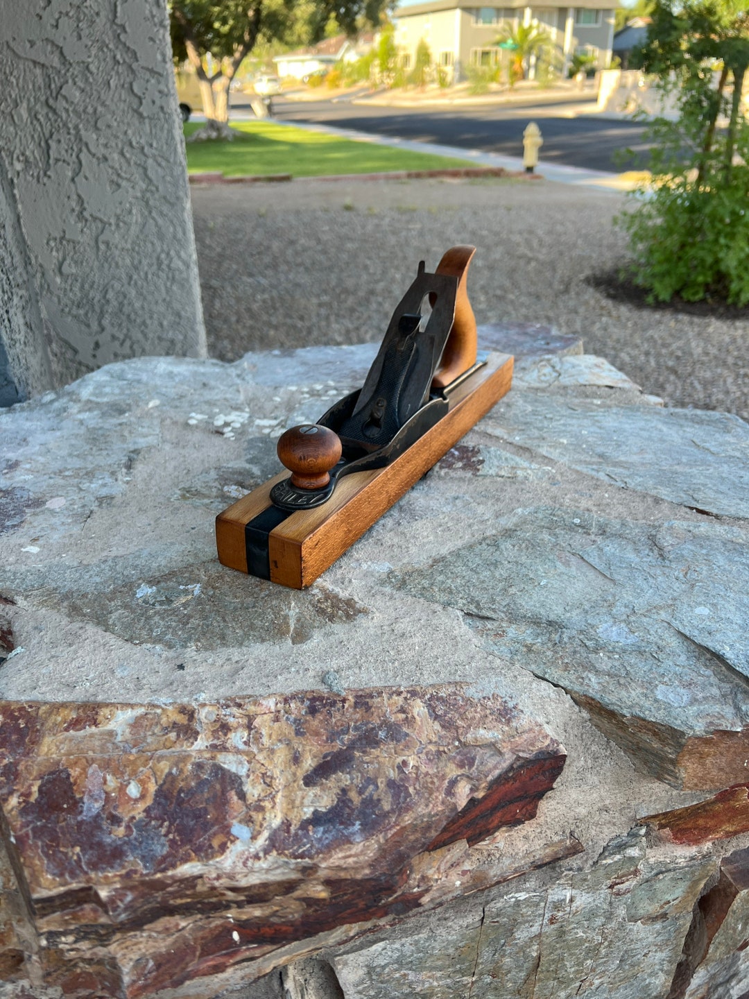 Vintage Wood Hand Plane, Epoxy Hand Plane, Antique Hand Plane, Home ...