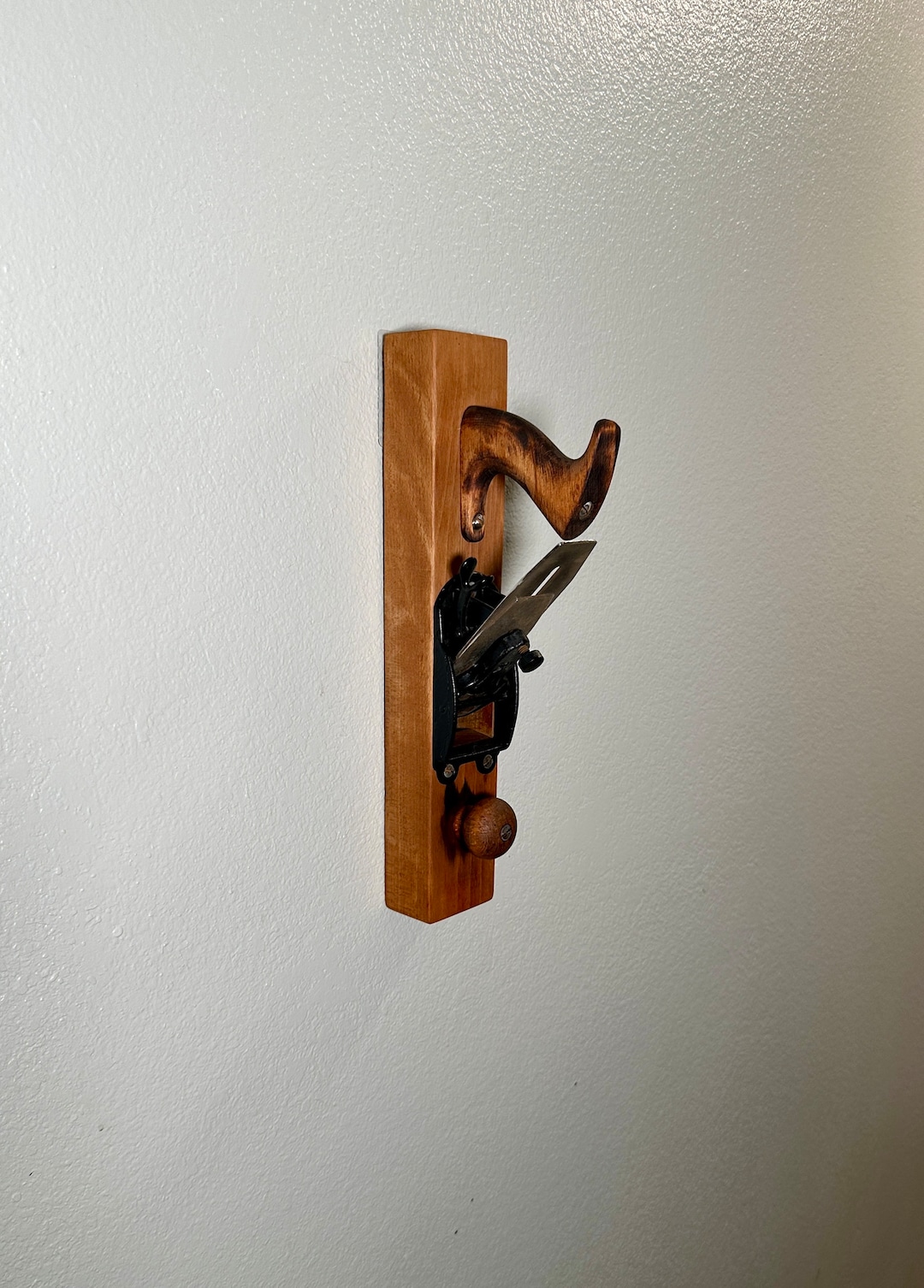 Vintage Wood Hand Plane, Epoxy Hand Plane, Antique Hand Plane, Home ...