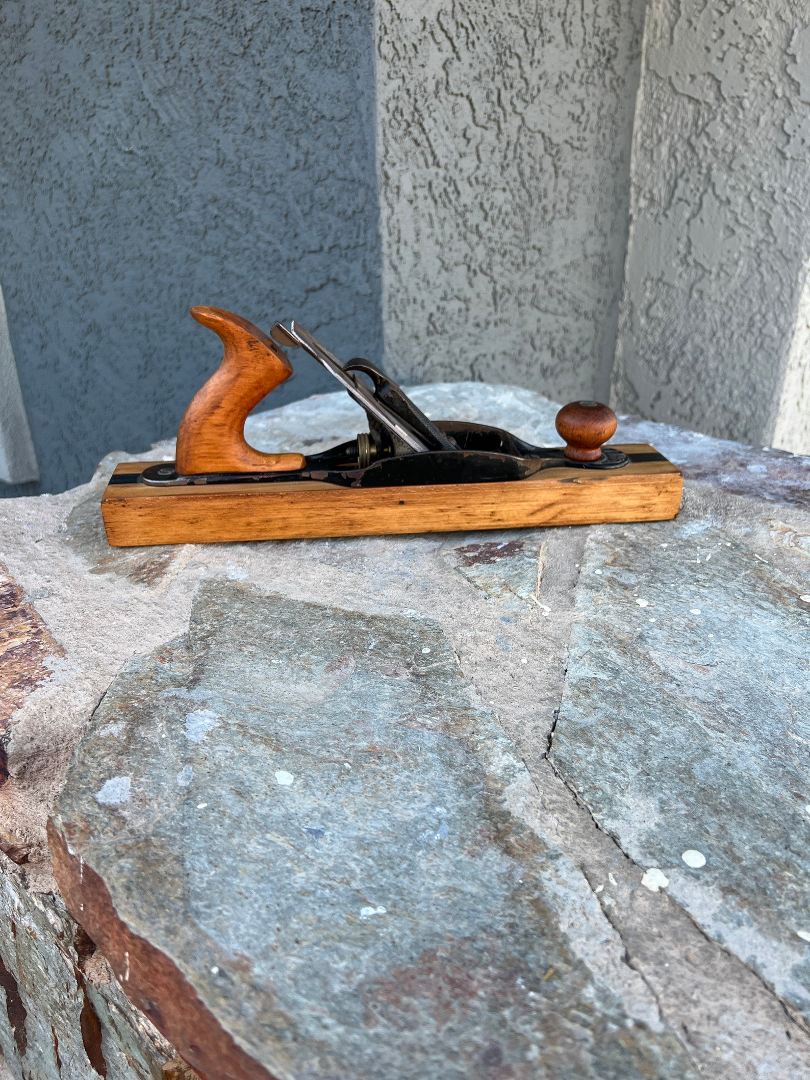 Vintage Wood and Epoxy Hand Plane - Etsy