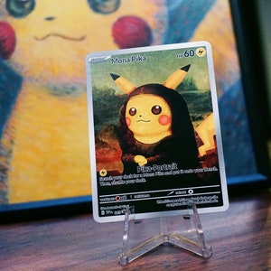 Mona Pika Card Custom Made - Etsy