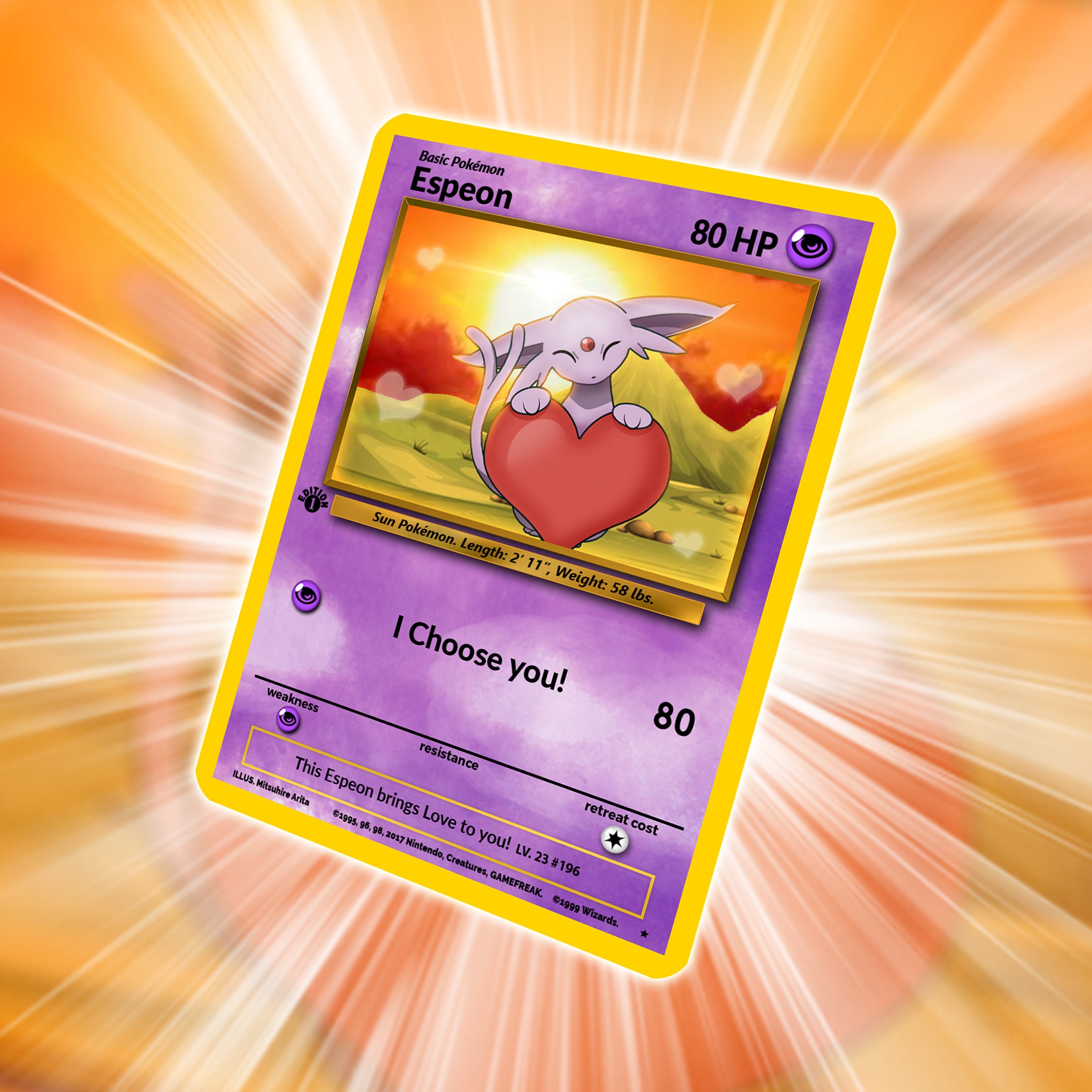 Espeon Card