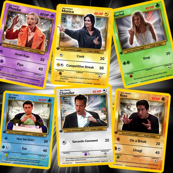 Friends Card Set Custom Made - Etsy