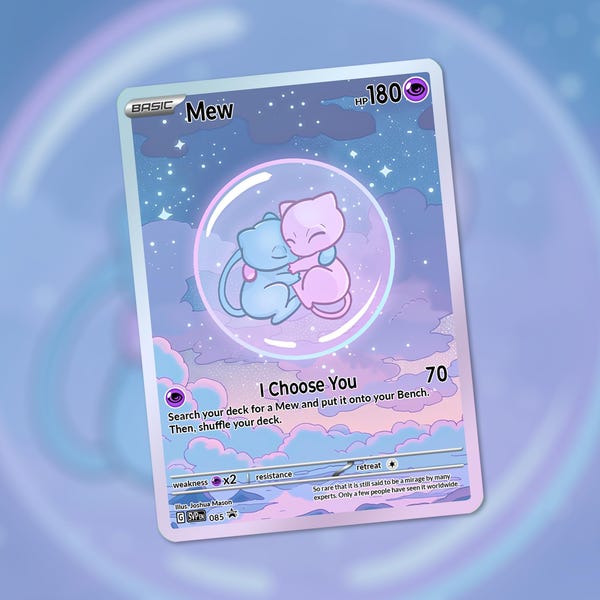 Bubble Mew - Etsy