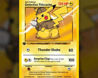 Real Pikachu Card
