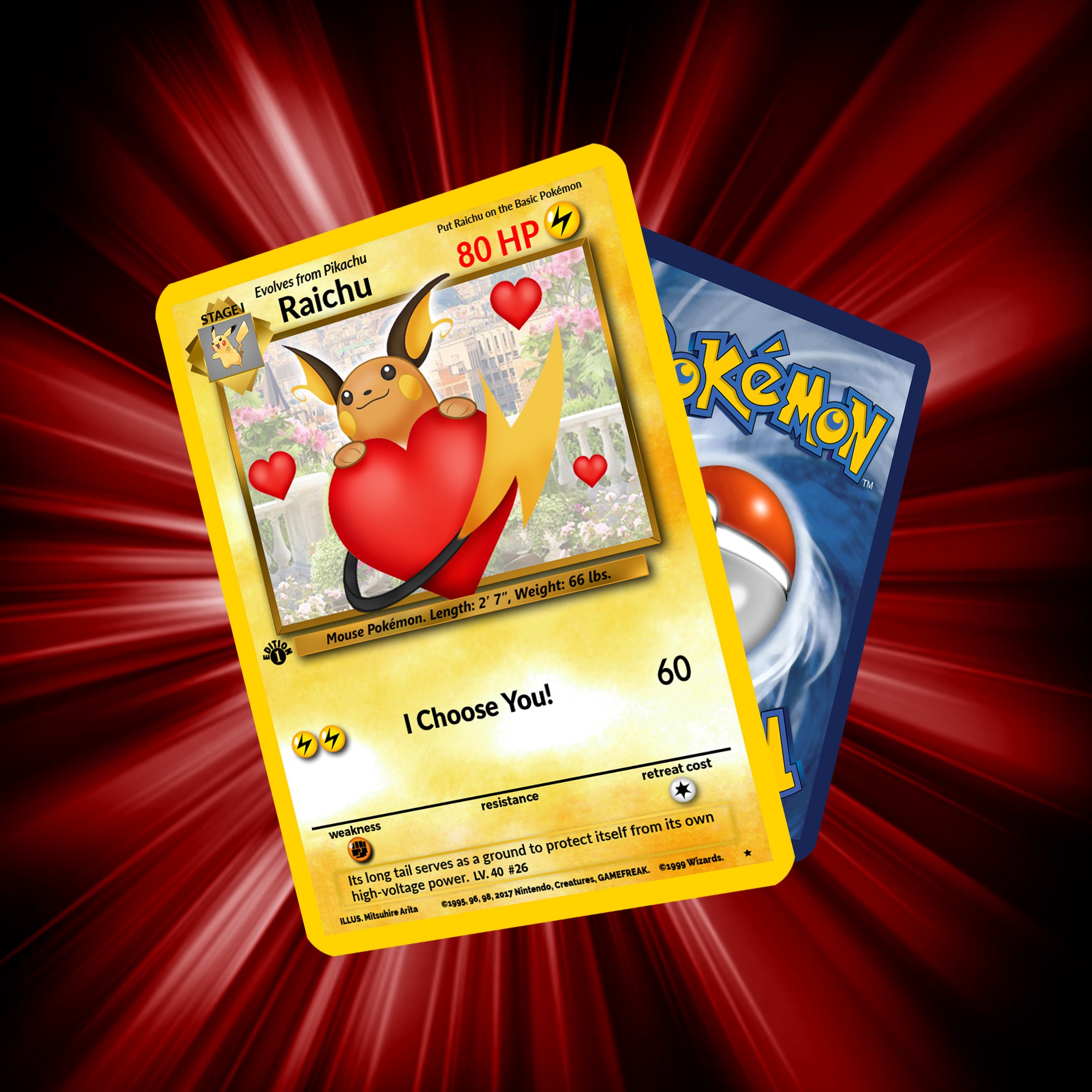 Raichu Chibi Battery