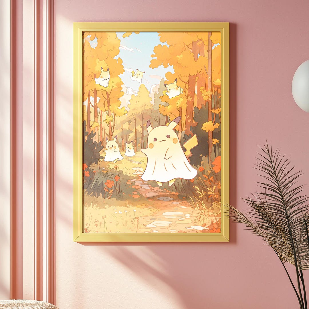 Halloween Pikaboo Crew Digital Poster! - Etsy