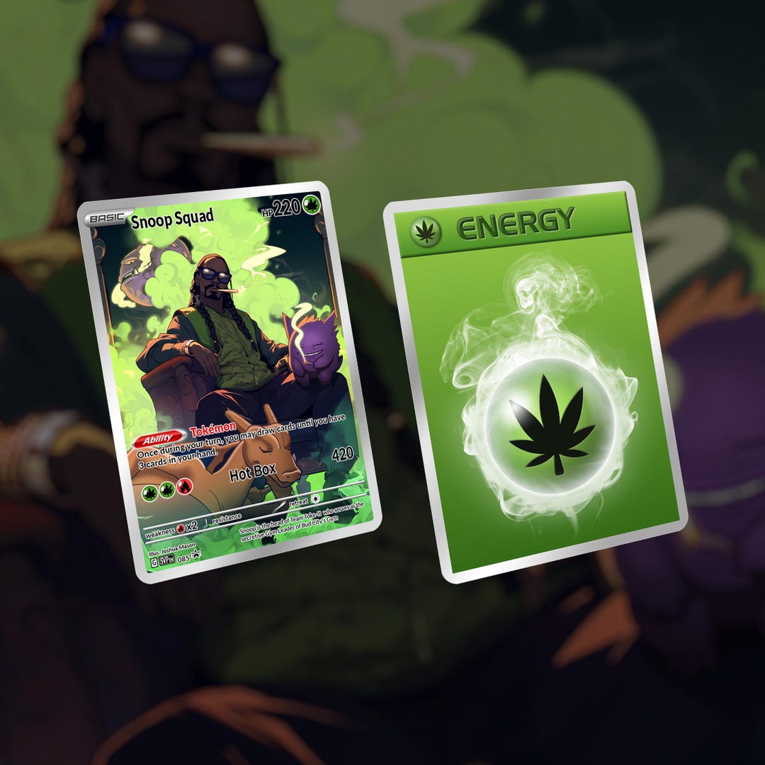 Snoop Squad Card! Custom Made! + Free Energy Card! - Etsy