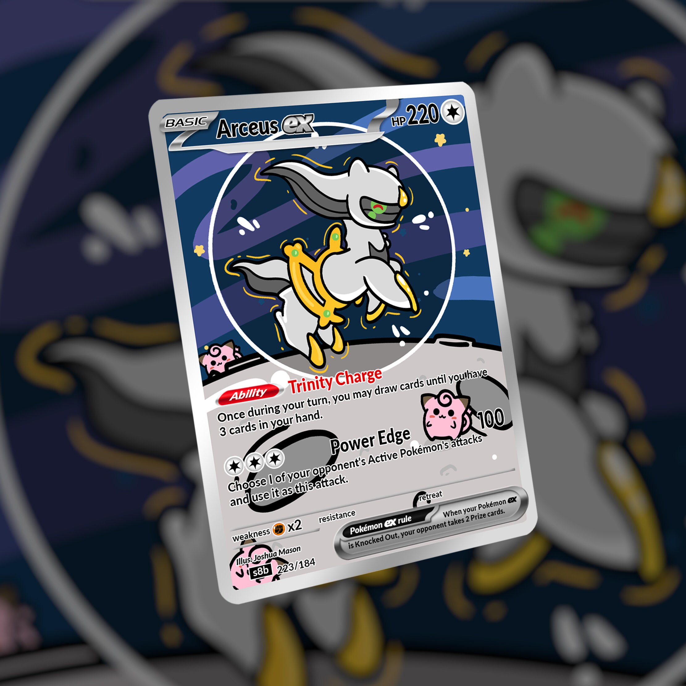 Pokemon Kaarten Arceus Ex Pokemon Karte Arceus LV. 100 Blitz HOLO
